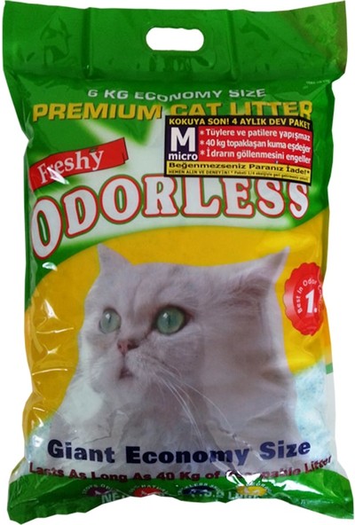 Freshy Odorless Kedi Kumu Eco Paket M Micro Freshy Odorless Kedi Kumu Eco Paket M Micro