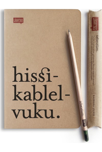 Lûgat365 Hissikablelvuku Defter Seti Lûgat365 Hissikablelvuku Defter Seti