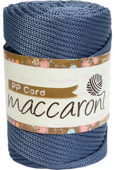 Maccaroni Pp Polyester Cord Makrome İpi 500 gr 5 mm