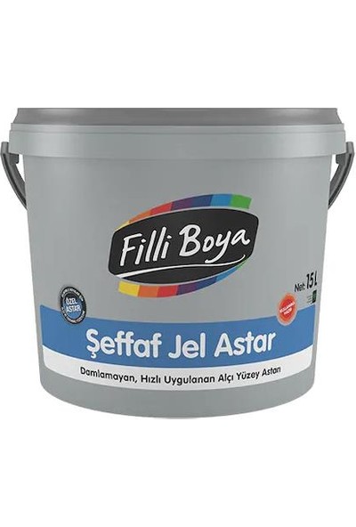 Filli Boya Şeffaf Jel Astar 7.5 Lt