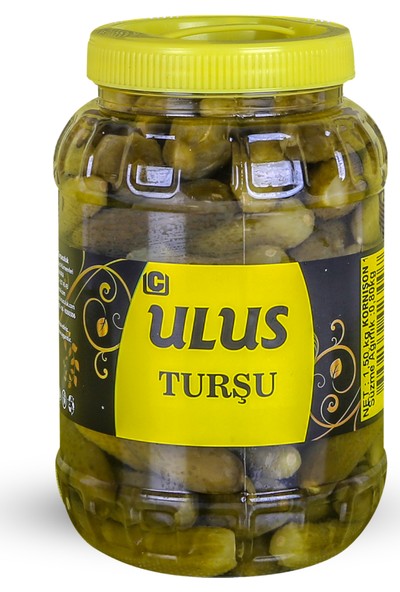 Ulus Turşu Kornişon Salatalık Turşusu 0 Numara 1,5 kg Ulus Turşu Kornişon Salatalık Turşusu 0 Numara 1,5 kg