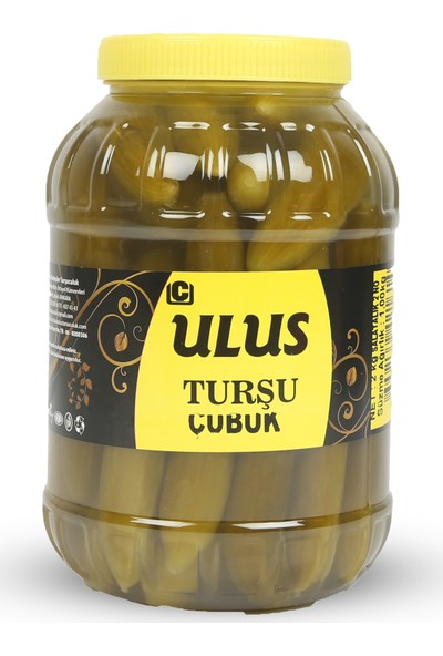 Ulus Turşu Çubuk Salatalık Turşusu 2 Numara 2 kg Ulus Turşu Çubuk Salatalık Turşusu 2 Numara 2 kg