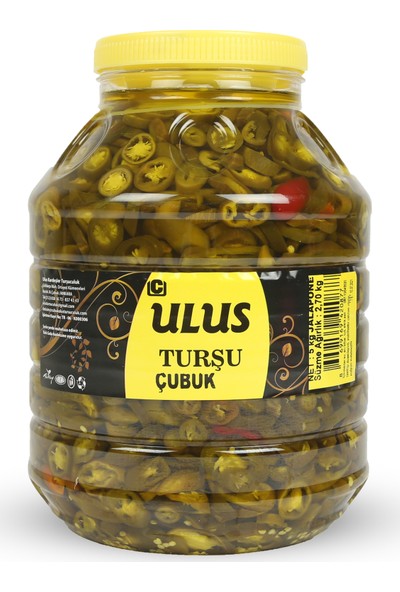 Ulus Turşu Jalepone Biber Turşusu 5 kg