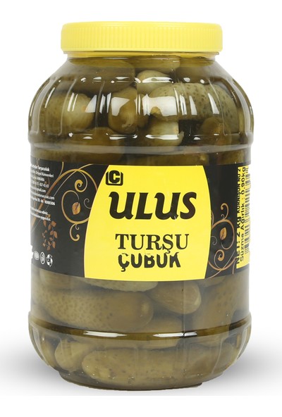 Ulus Turşu Kornişon Salatalık Turşusu 2 Numara 2 kg Ulus Turşu Kornişon Salatalık Turşusu 2 Numara 2 kg