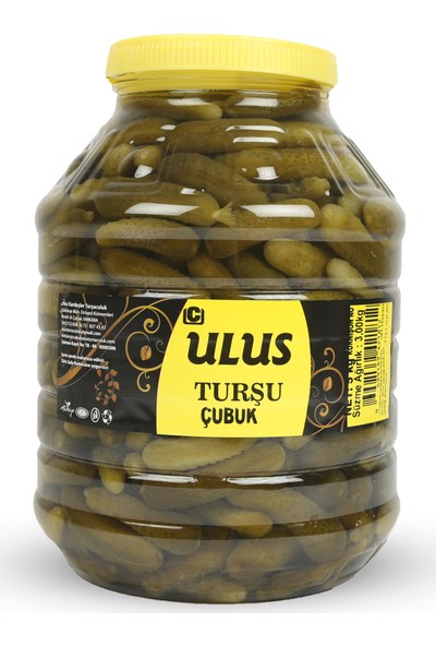 Ulus Turşu Kornişon Salatalık Turşusu 0 Numara 5 kg Ulus Turşu Kornişon Salatalık Turşusu 0 Numara 5 kg