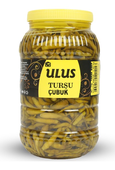 Ulus Turşu Yakan ( Süs) Biber Turşusu 3 kg Ulus Turşu Yakan ( Süs) Biber Turşusu 3 kg