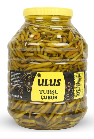 Ulus Turşu Yakan Süs Biber Turşusu 5 kg Ulus Turşu Yakan Süs Biber Turşusu 5 kg