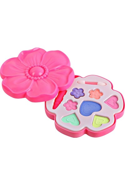 Limon Oyuncak Papatya Desenli Tek Katmanlı Sürülebilir Çocuk Makyaj Seti