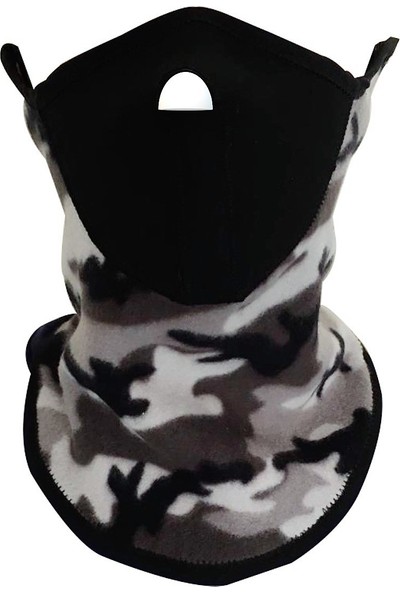 Kokostüm Neopren Yüz ve Boyun Koruyucu Kamuflaj