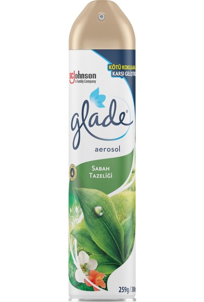 GLADE Aerosol Oda Kokusu Sabah Tazeliği 300 ml