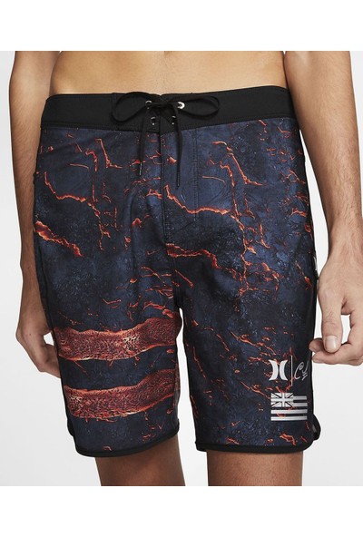 Hurley M Phtm Clark Lıttle Lava 18' HLCK6065H.01032 Black Board Short Erkek Hurley M Phtm Clark Lıttle Lava 18' HLCK6065H.01032 Black Board Short Erkek