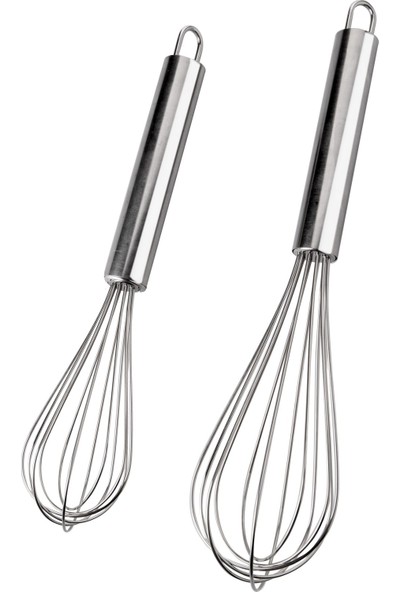 Queen'S Kitchen Çelik Lüx 2'li Çırpıcı Set