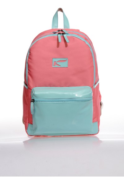 Kaukko Bright Rugan Okul Sırt Çantası Yavruağzı K1104