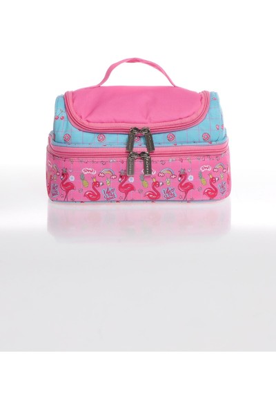 Kaukko Kids Love Flamingo Beslenme Çantası Rubber L7023