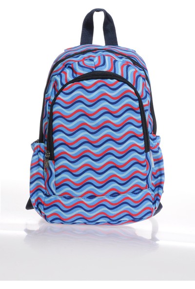 Kaukko V6016 Love Water Wave Anaokul Çantası