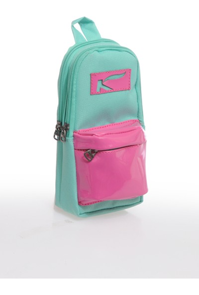 Kaukko Bright Rugan Kalem Çantası (Kalemlik) Mint K2128