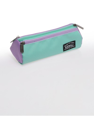 Kaukko Wıchlıght Kalem Çantası Turkuaz Lila