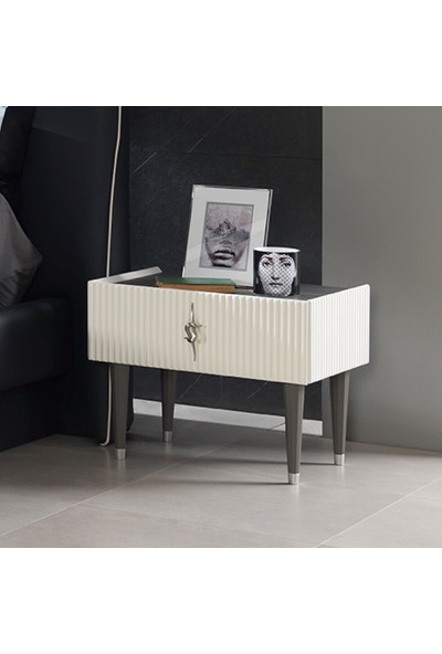 Berrak Mobilya Creo Beyaz Komodin Berrak Mobilya Creo Beyaz Komodin