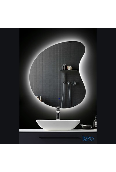 Tekoplus Tk635 Led Işıklı Banyo Aynası 70X70 cm