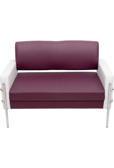 Büro Trend Kubik Mor Ikili Oturma Grubu