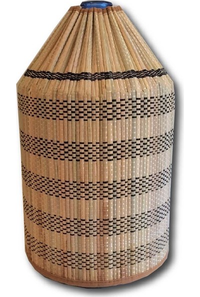 Yamamiya Dayanıklı Şık Hasır Bambu Damacana Kılıfı