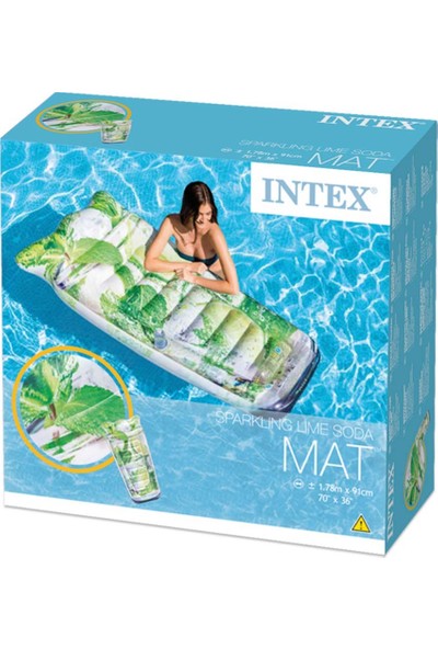 Intex Sparkling Lime Soda Mat 58778