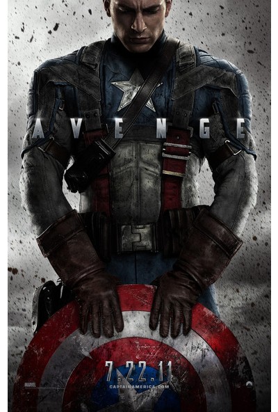 Captain America The First Avenger (2011) 50 x 70 Poster