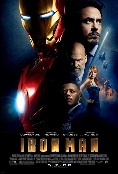 Iron Man (2008) 50 x 70 Poster