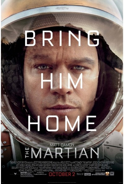 The Martian (2015) 50 x 70 Poster The Martian (2015) 50 x 70 Poster