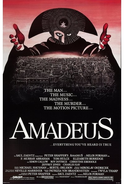 Amadeus (1984) 35 x 50 Poster Amadeus (1984) 35 x 50 Poster