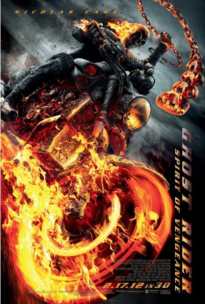 Ghost Rider Spirit of Vengeance (2012) 35 x 50 Poster Ghost Rider Spirit of Vengeance (2012) 35 x 50 Poster