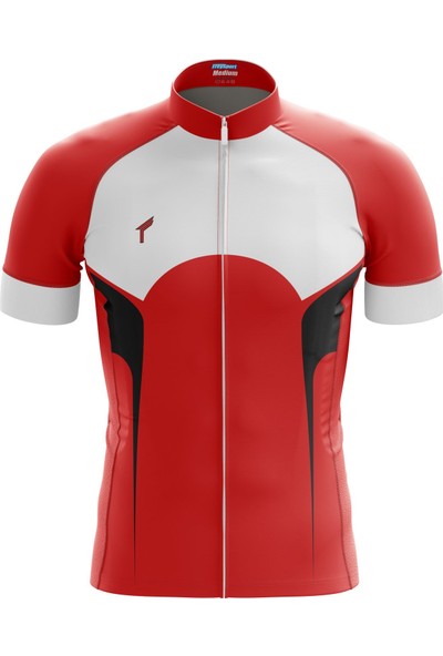 Freysport Gorge Bisiklet Forması - Kısa Kol, Kırmızı