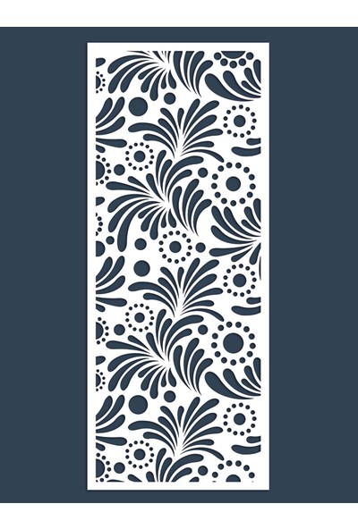Liar Ahşap Seperatör (Paravan) - KSP-196 - (18 mm) - (100 cm x 210 cm) - (Beyaz)
