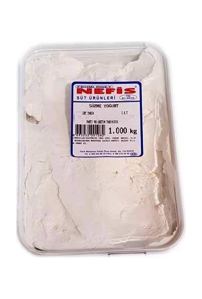 Berceste Süzme Yoğurt 1 kg Düzce Yöresel