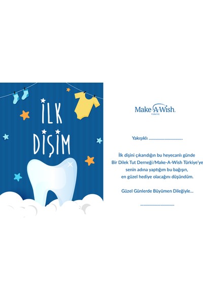 Bir Dilek Tut Derneği Diş Buğdayı Sertifikası Erkek