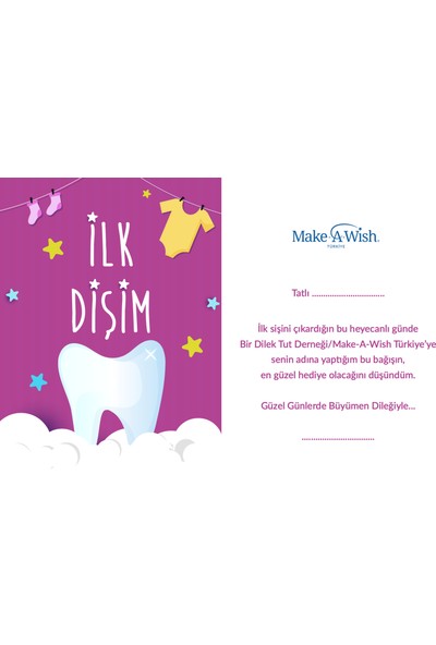 Bir Dilek Tut Derneği Diş Buğdayı Sertifikası Kız Bir Dilek Tut Derneği Diş Buğdayı Sertifikası Kız