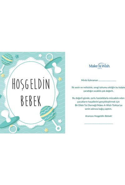 Bir Dilek Tut Derneği Hoşgeldin Bebek Sertifikası 2 Bir Dilek Tut Derneği Hoşgeldin Bebek Sertifikası 2