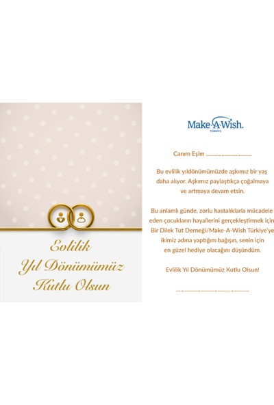 Bir Dilek Tut Derneği Evlilik Yıl Dönümü Sertifikası 2 Bir Dilek Tut Derneği Evlilik Yıl Dönümü Sertifikası 2