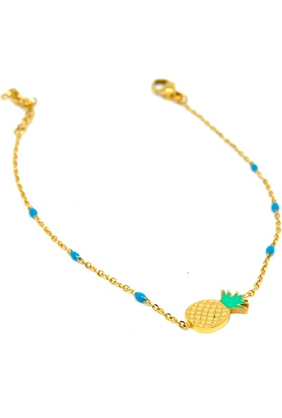 Supra Silver Ananas Model Şık Bileklik