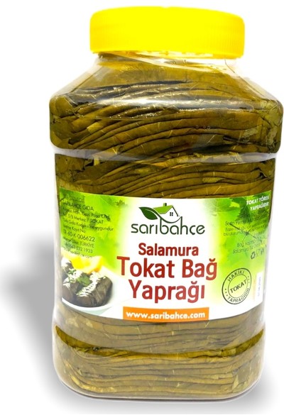 Sarıbahçe Yeni Sezon Tokat Yaprağı Ev Tipi 5 kg Sarıbahçe Yeni Sezon Tokat Yaprağı Ev Tipi 5 kg