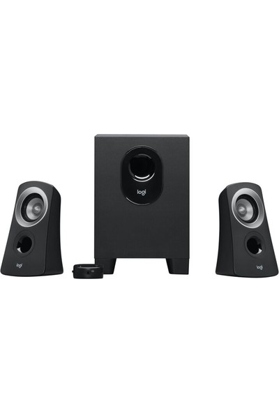 Logitech Z313 25 Watt 2.1 Multimedya Hoparlör - Siyah Logitech Z313 25 Watt 2.1 Multimedya Hoparlör - Siyah