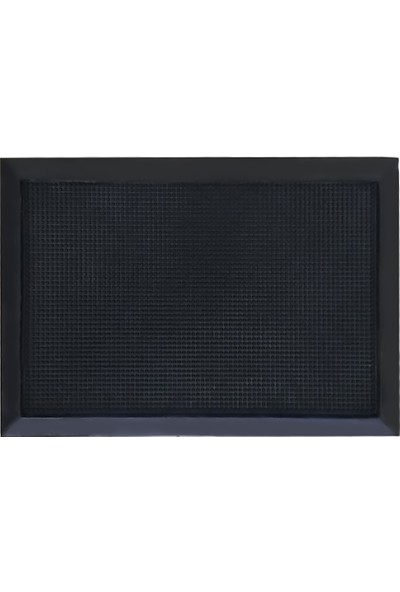 Kos Kauçuk Petek Paspas Dezenfektan Çivili Lastik Paspas 45 x 70 cm