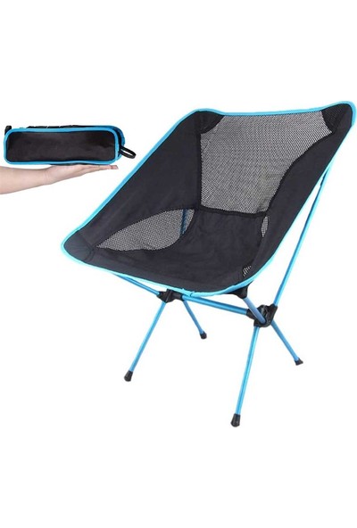 Funky Chaırs Ultralight 900 gr Alüminyum Katlanır Kamp Sandalyesi - Mavi Funky Chaırs Ultralight 900 gr Alüminyum Katlanır Kamp Sandalyesi - Mavi