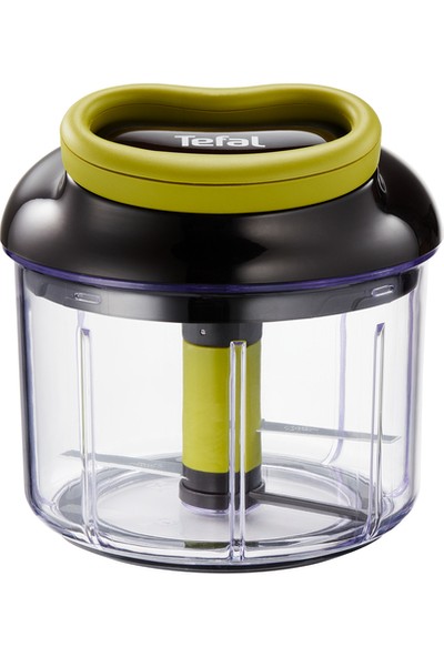 Tefal K1320404 Manual 900 ml Kapasiteli Rondo ve Doğrayıcı Siyah - Sarı - 2100105212