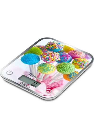 Tefal BC5121V0 Optiss Popkek Desenli Dijital Mutfak Tartısı Renkli - 2100096415 Tefal BC5121V0 Optiss Popkek Desenli Dijital Mutfak Tartısı Renkli - 2100096415