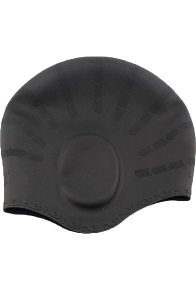 Yukka Bone 3'lü Taşınabilir Silikon Elastik Su Geçirmez Kulak Koruyuculu Şapka