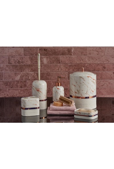 Primanova Bergama Banyo Seti 5'li