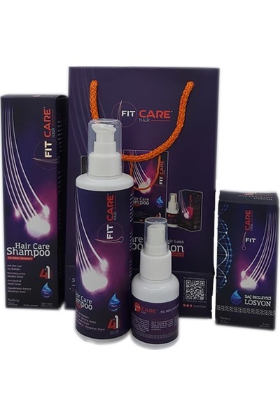 Fitcare Hair Losyon 50 ml + Şampuan 250 ml