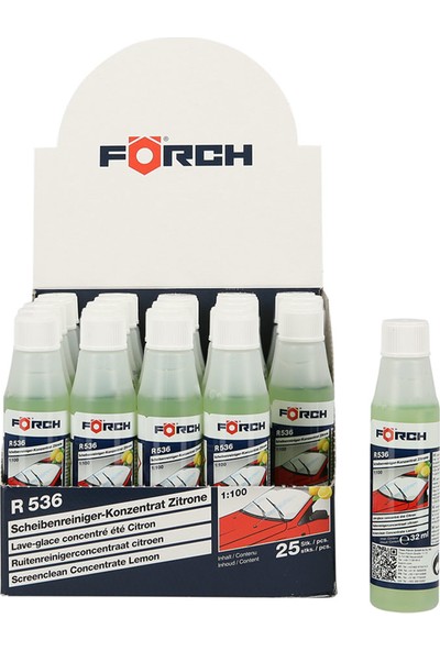 Förch Konsantre Cam Temizleme Sabunu 35 ml 20 Adet Förch Konsantre Cam Temizleme Sabunu 35 ml 20 Adet