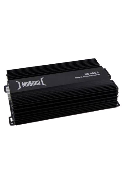 Mobass MB-600 2500W 4 Kanal Bass Kontrollü Oto Amfi Mobass MB-600 2500W 4 Kanal Bass Kontrollü Oto Amfi